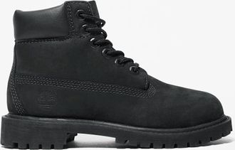 Timberland Wasserdichter Timberland Premium 6-Inch-Boot f&uuml;r Jugendliche in Schwarz, Schwarz, Gr&ouml;&szlig;e