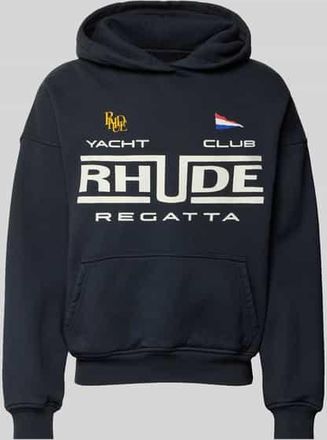 Rhude Regular Fit Hoodie mit Logo-Print