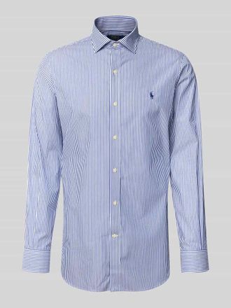 Polo Ralph Lauren Regular Fit Business-Hemd mit Logo-Stitching