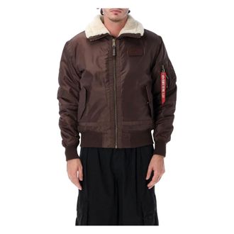 Alpha Industries B-15 III TT Bomberjacke - - Jackets - Herren - Braun - M