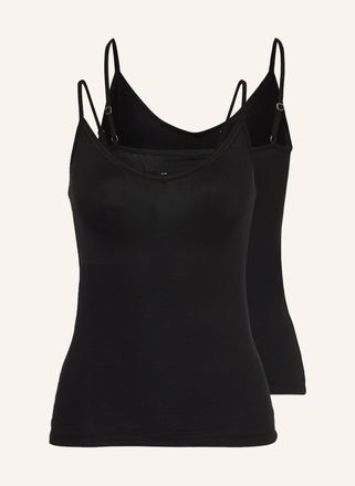 CALIDA Calida 2er-Pack Tops Benefit Women schwarz