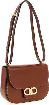 Ferragamo Gancini Umh&auml;ngetasche - - Bags - Damen - Braun - ONE SIZE