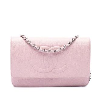 Chanel Pre-owned Wallet on Chain - Femme - Pre-owned - Rose - Taille: ONE Size