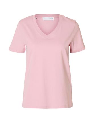 Selected Female T-Shirt Klassisches V-Neck