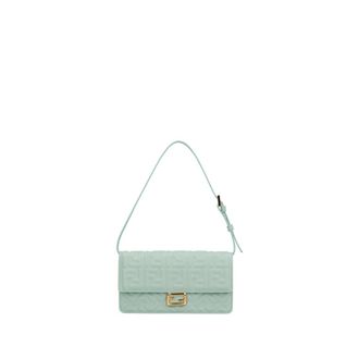 Fendi Baguette Wallet On Chain - - Bags - Damen - Gr&uuml;n - ONE SIZE