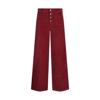 Liu Jo Femme, Pantalons, Rouge, Taille: W30 Pantalons