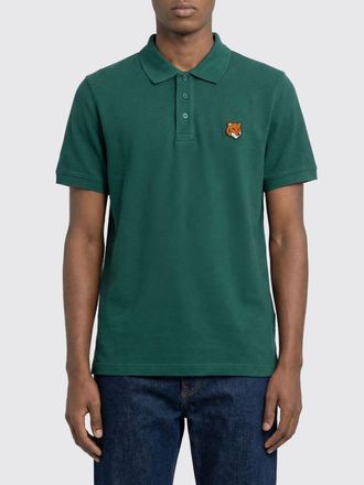 Maison Kitsun&eacute; Polo MAISON KITSUN&Eacute; Herren Farbe Gr&uuml;n