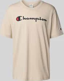Champion T-Shirt mit Logo und Rundhalsausschnitt