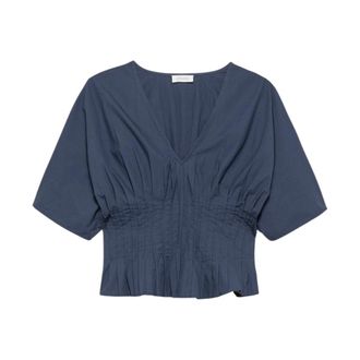 Alchemist Pien Top - - Blouses & Shirts - Damen - Blau - L