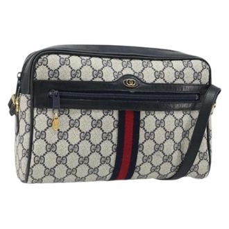 Gucci Sac bandouli&egrave;re vintage doccasion - Femme - Pre-owned - Bleu - Taille: ONE Size