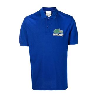 Lacoste Logo Polo Shirt - - Tops - Herren - Blau - L