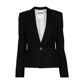 Moschino Chic Blazer - - Jackets - Damen - Schwarzk - M