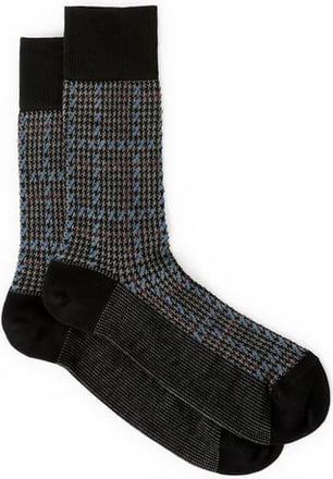 Falke Kleine gepolsterte Socken in gemischter Baumwolle - schwarz