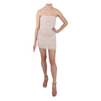 John Richmond Mini Etuikleid- kurz - - Dresses - Damen - Beige - 2XS