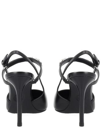 Michael Michael Kors Slingback D&eacute;collet&eacute; Heel - Black