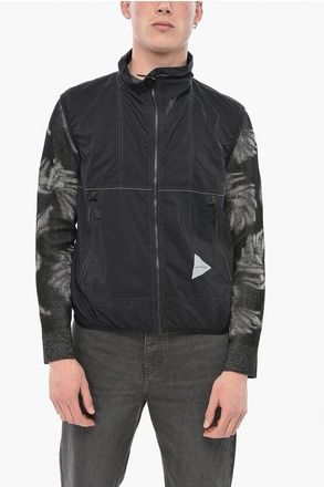 And Wander Sleeveless Technical-Fabric Windbreaker with Reflective Seam size S