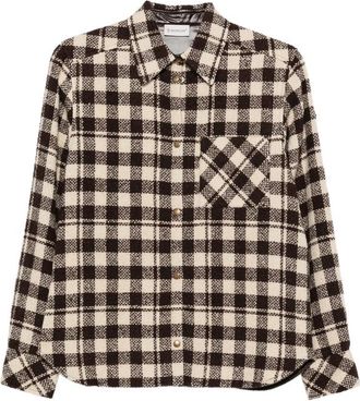 Moncler Check-pattern Button-down Jacket