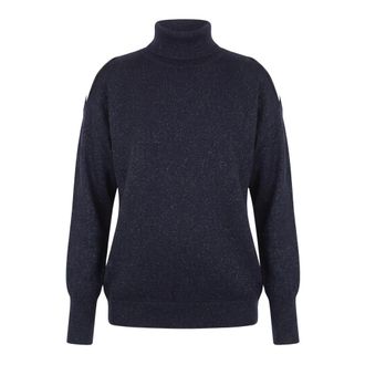 Jucca Rollkragenpullover - - Knitwear - Damen - Blau - XS
