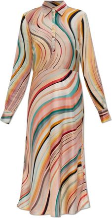 Paul Smith Femme, Robes, Multicolore, Taille: 38 FR Robe &agrave; rayures