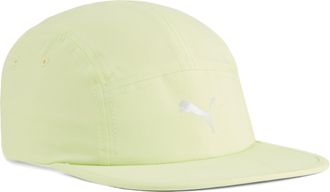 Puma Casquette &agrave; cinq empi&egrave;cements ESS Running, Accessoires, Vert, OSFA