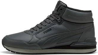 Puma ST Runner V4 MID (40289301) Baskets montantes pour homme Noir Confortable Fonctionnel &agrave; lacets Automne/Hiver Confortable et &eacute;l&eacute;gant pour tous les jour