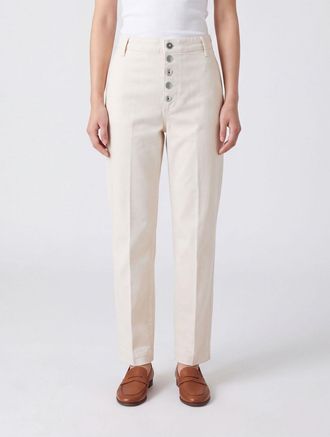 Dondup Verk&uuml;rzte Slim-Fit-Hose Nima aus Stretch-Baumwolle von