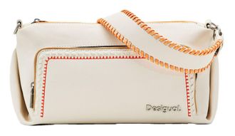 Desigual Womens Prime Urus Maxi Accessories PU Hand Bag, White