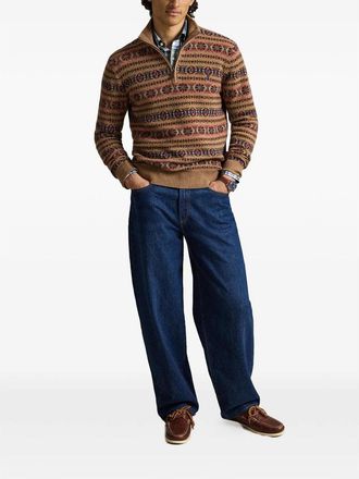 Ralph Lauren Multi Sweater - Brown