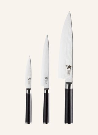 Kai Kai 3-Tlg. Messer-Set schwarz