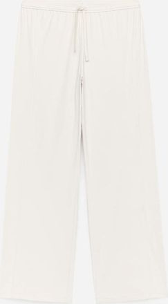 Arket Weite Sporthose -Wei&szlig;