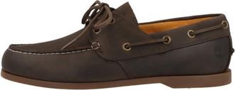 Timberland Homme Chaussures Bateau en Cuir Cedar Bay, Dark Brown, 44 EU