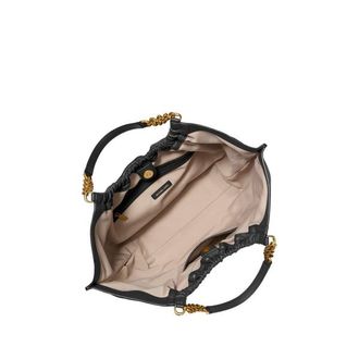 Michael Kors Sac &agrave; main &agrave; d&eacute;tail chaine et logo m&eacute;tallique en cuir