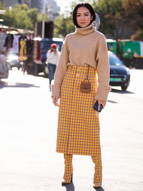 look jupe longue pull maxi