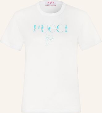 Pucci T-Shirt weiss