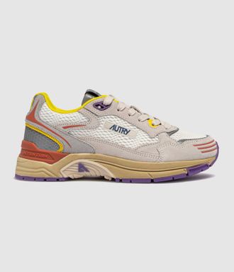 Autry Baskets Hyperway Low Sue Meshact White Arabesque