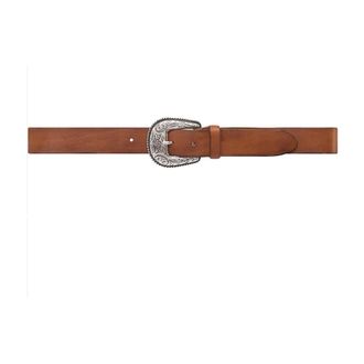 Depeche Western-inspirierter Lederg&uuml;rtel Cognac - - Accessories - Damen - Braun - 95 CM
