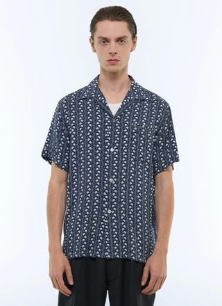 Fursac Chemise hawa&iuml;enne &agrave; motif &eacute;cailles - Taille XXL - Homme