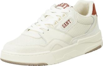 GANT FOOTWEAR Damen ELIZY Sneaker, Cream/red, 41 EU