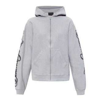 Balenciaga Sweatshirt mit Logo - - Sweatshirts & Hoodies - Damen - Grau - S