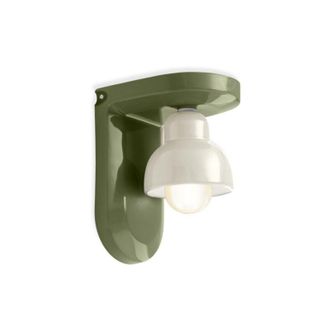 Ferroluce DECO BERIMBAU C2600, Keramik Wandleuchte, Ferroluce