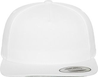 Flexfit M&uuml;tze Classic 5 Panel Snapback, White, one Size, 6007-00220-0050