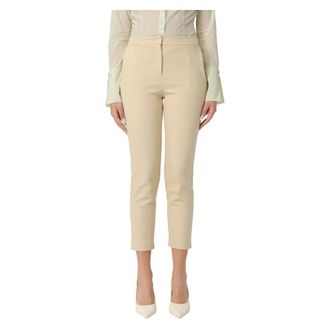 Patrizia Pepe Stylische Hosen f&uuml;r M&auml;nner und Frauen - - Trousers - Damen - Beige - L
