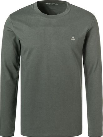 Marc O'Polo Herren Longsleeve grün