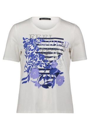Betty Barclay Kurzarmshirt Damen mit Placement (1-tlg)