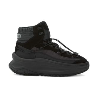 Moon Boot Schwarze Schn&uuml;rschuhe mit Dicker Sohle - - Shoes - Herren - Schwarzk - 46 EU