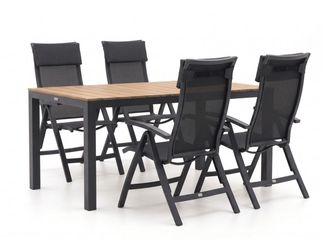Bellagio la vita attrattiva Bellagio Lugo/Fidenza 160cm dining tuinset 5-delig