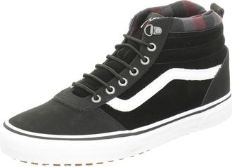Vans Ward Hi Mte, Herren Hohe Sneaker, Schwarz ((Mte) Black/Plaid V1t), 46 EU