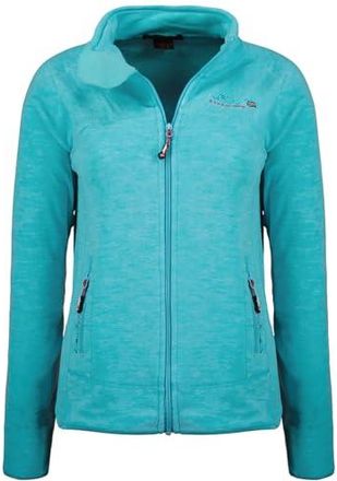 Geographical Norway tyrell lady Polaire Fine Femme Chaude Fermeture Zip - Veste Automne Hiver Printemps Chaud Femmes - Longues Manches Vetement Pull Fourrure Doux Confort
