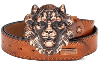 Cipo & Baxx Herren Gürtel CG196-bans Taba 85cm x 4cm