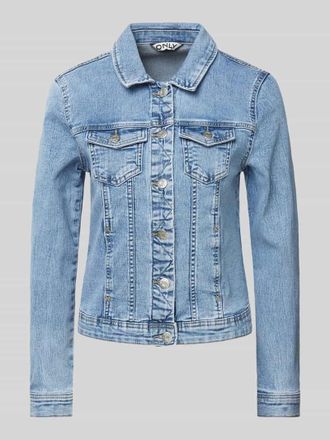 Only Regular Fit Jeansjacke mit Baumwoll-Anteil Modell WONDER